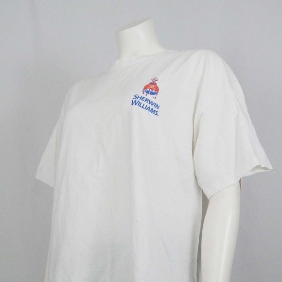 Vintage | Shirts | New Sherwin Williams Drip Logo Tee Shirt Xl | Poshmark